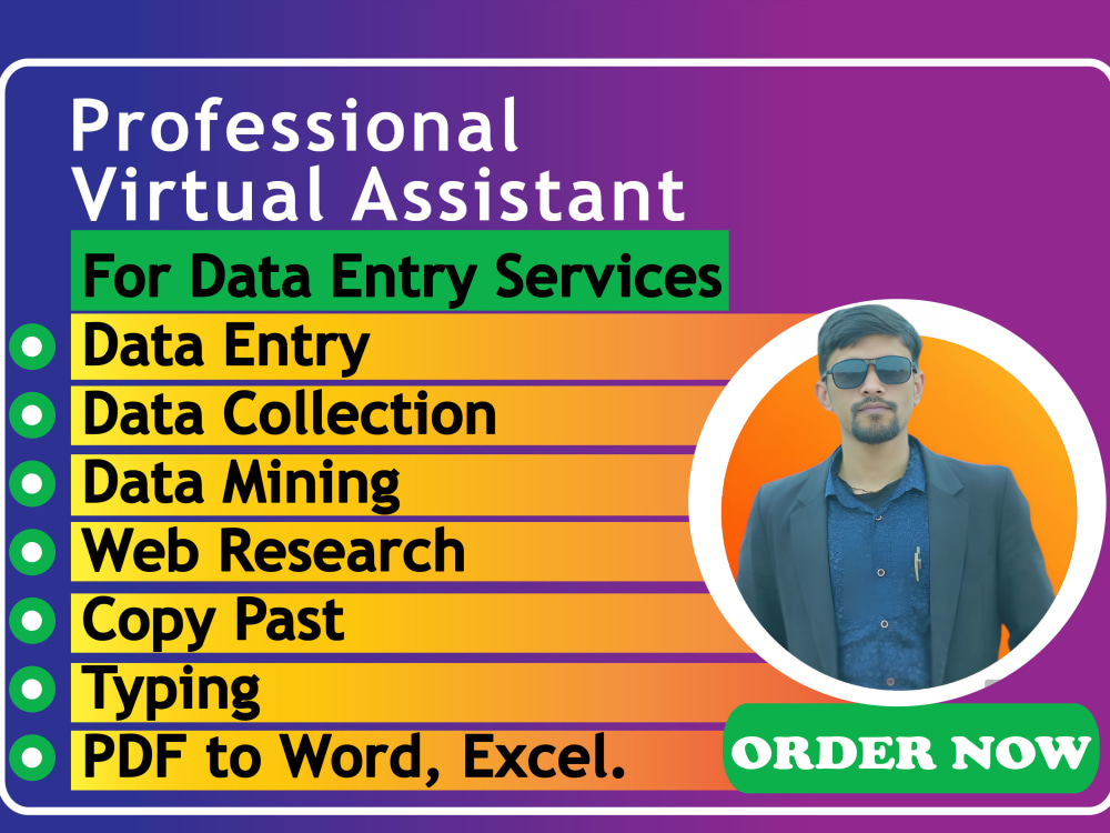 Your virtual assistant for data entry, data collection, web scraping. | Upwork