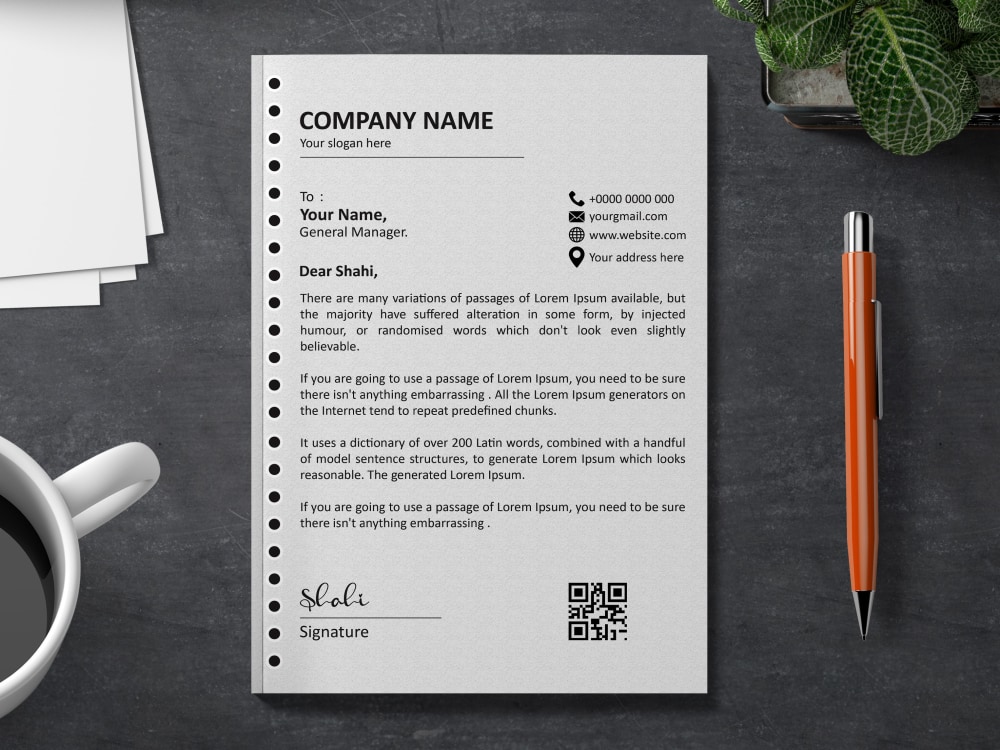 Professional & Premium Letterhear Design | Upwork