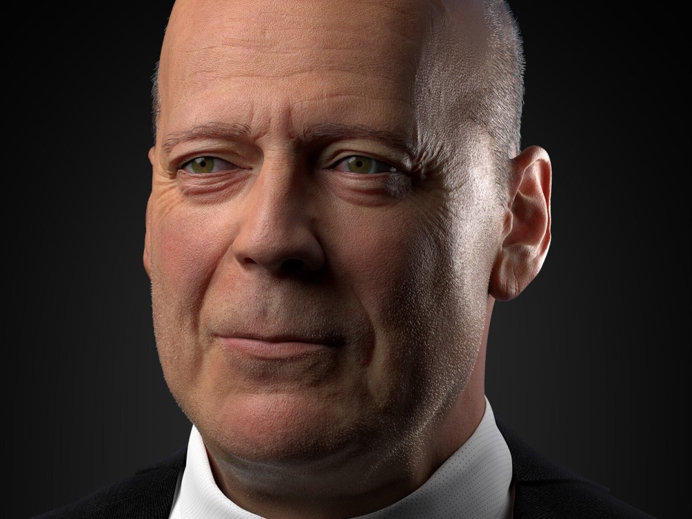 3D hyper-realistic character & portrait for games , AR , print or ...