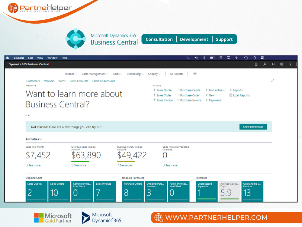 Dynamics 365 Business Central Implementation, deployment and configuration | Upwork