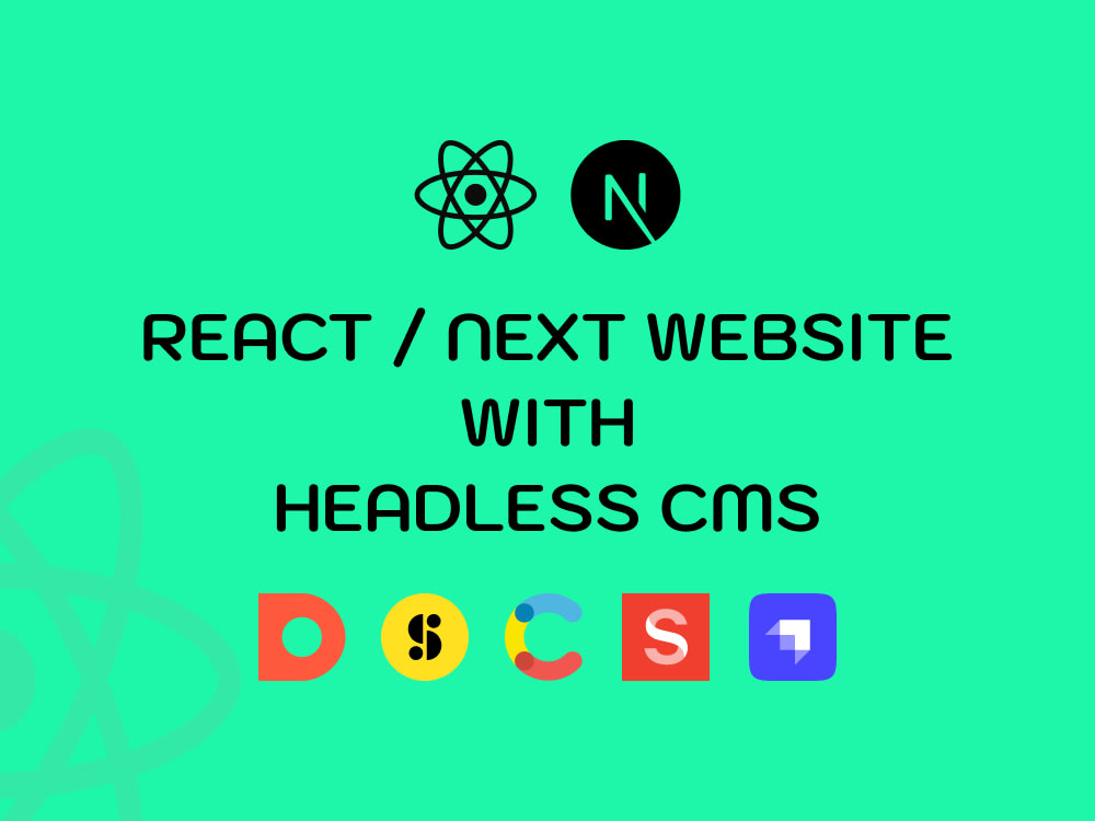 REACT / NEXT JS Website with Headless CMS integrated | Upwork
