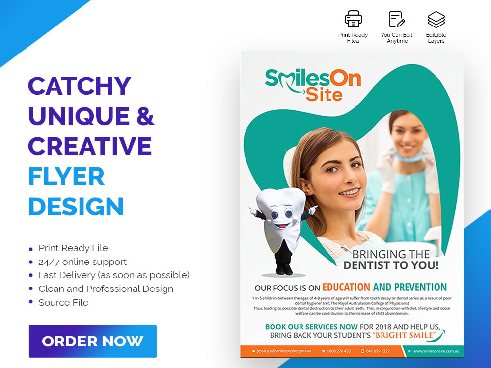 A Catchy Flyer Design | Upwork