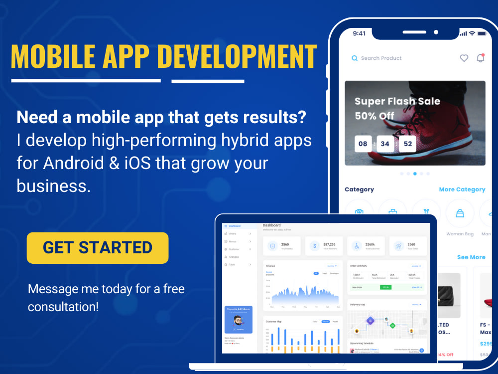 Android And Ios Mobile App Development Using Flutter Upwork 8966