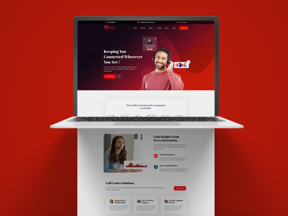 An Eye-Catching UI/UX Website Design / Experienced Web Designer | Upwork