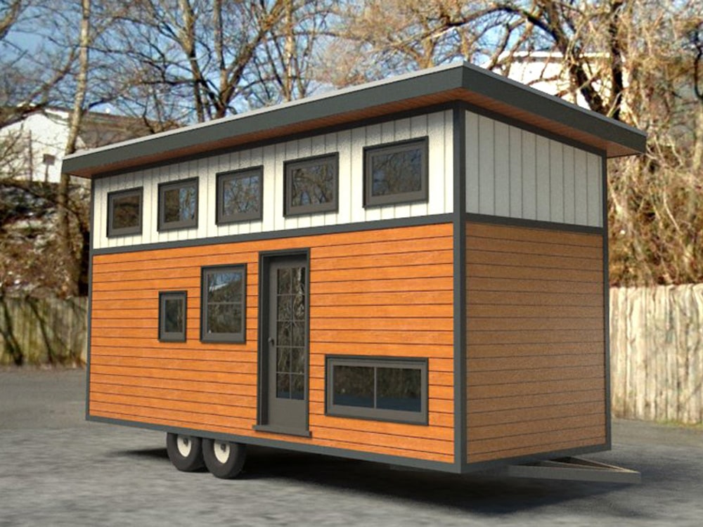 Tiny trailer house design with construction drawings | Upwork