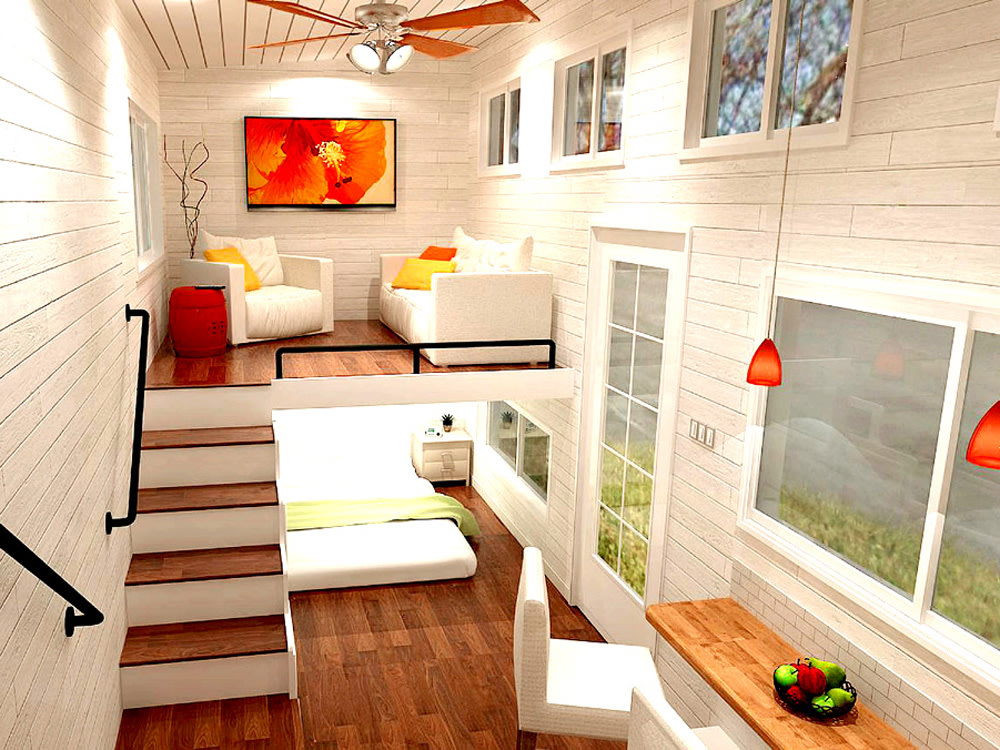 Tiny trailer house design with construction drawings | Upwork