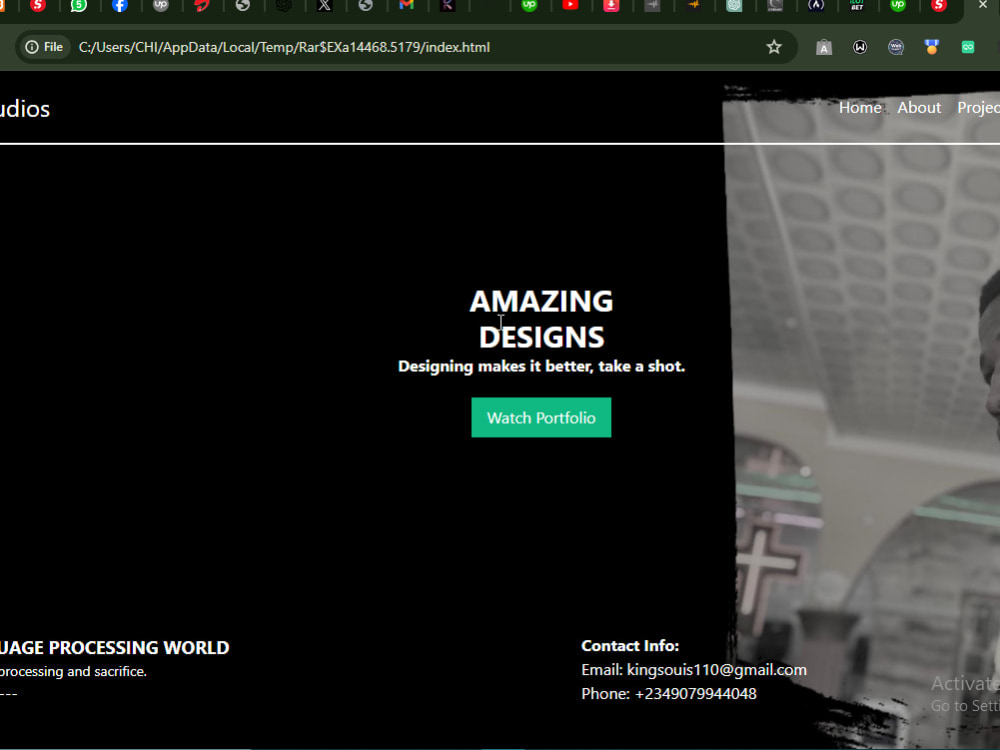 An perfectly functioning website with amazing designs | Upwork
