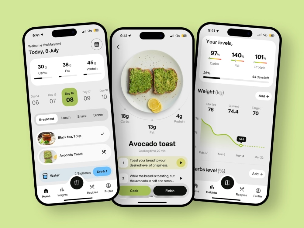 High Converting UI/UX Design for Healthcare Mobile App | Upwork