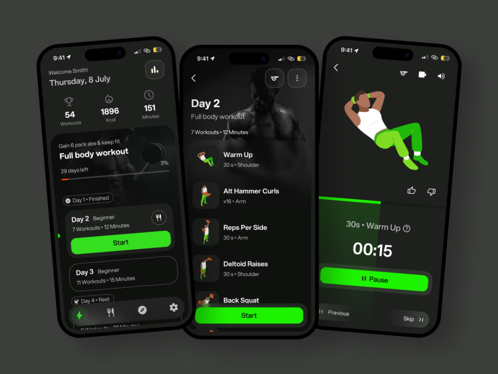 High Converting UI/UX Design for Healthcare Mobile App | Upwork