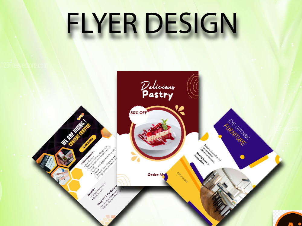 An eye catching flyer design for your business within 6 hours | Upwork