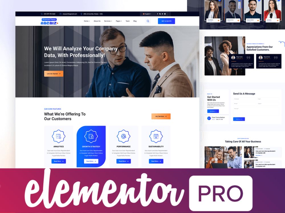 Elementor Designer Elementor Pro Expert Elementor Developer