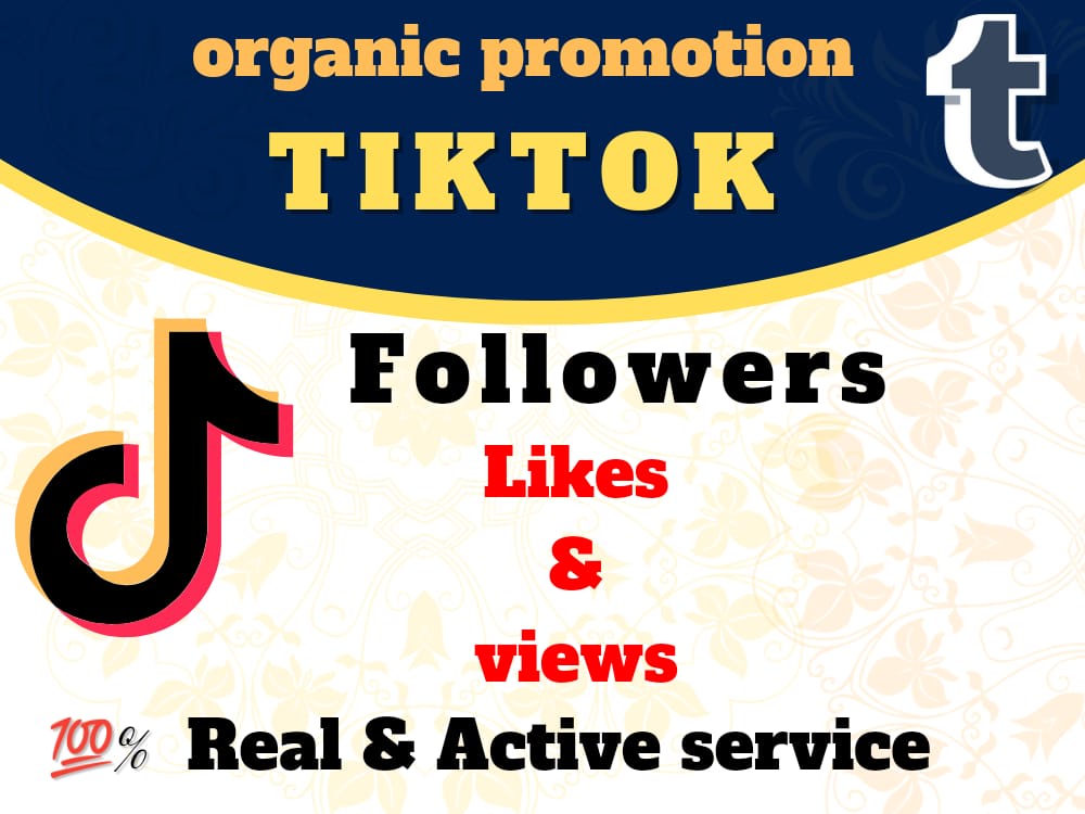TikTok marketing expert for random promotion, tiktok followers, view ...