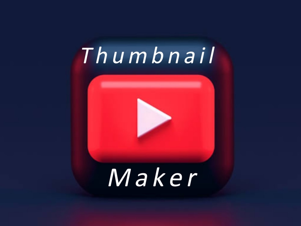 YouTube thumbnail maker and YouTube animation maker | Upwork