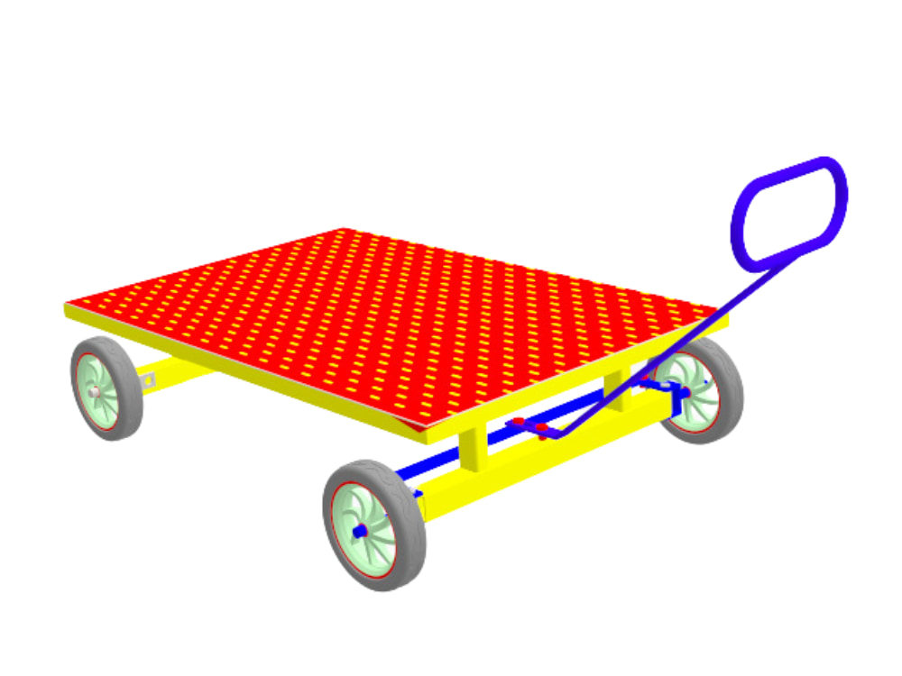 Cad design, cad drawing and 3d modeling trolley design | Upwork