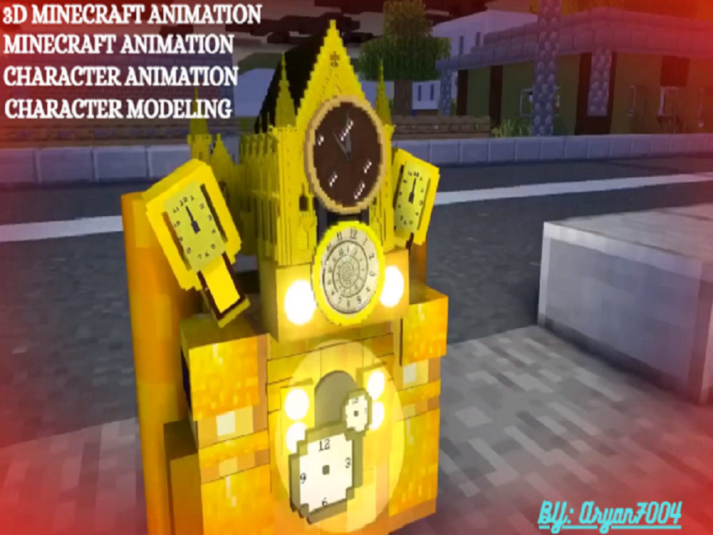 Top-notch minecraft animation, 3d minecraft, 2d minecraft in 1080hp ...