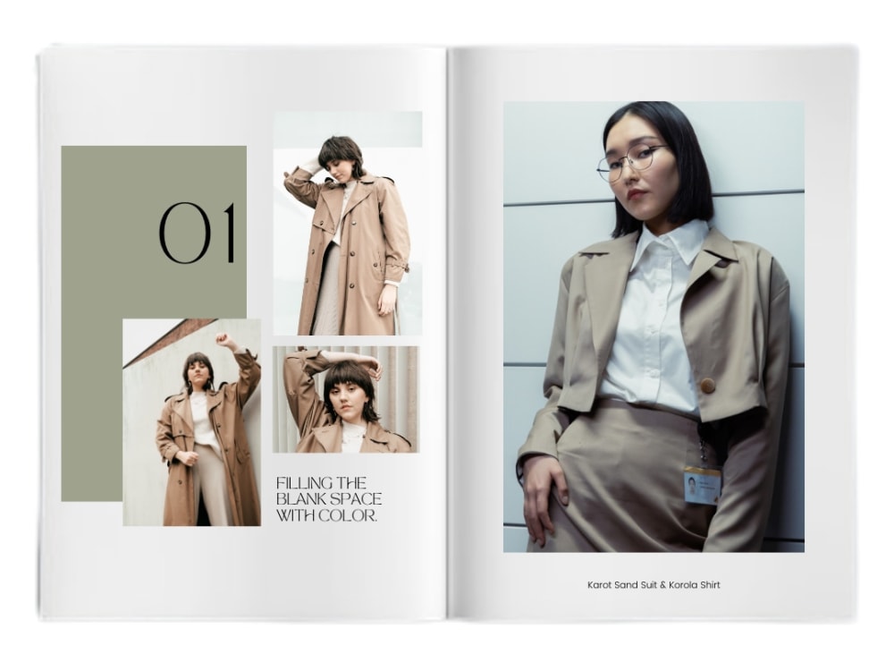 A professional contemporary lookbook | Upwork