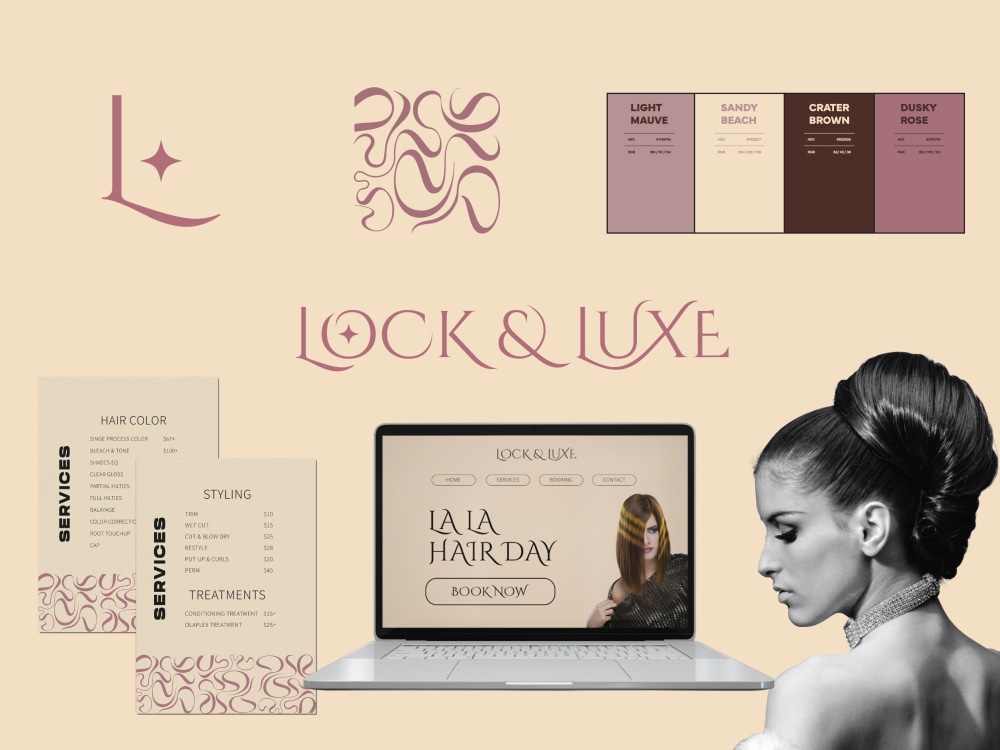 Custom logo and branding with a strong converting website design | Upwork