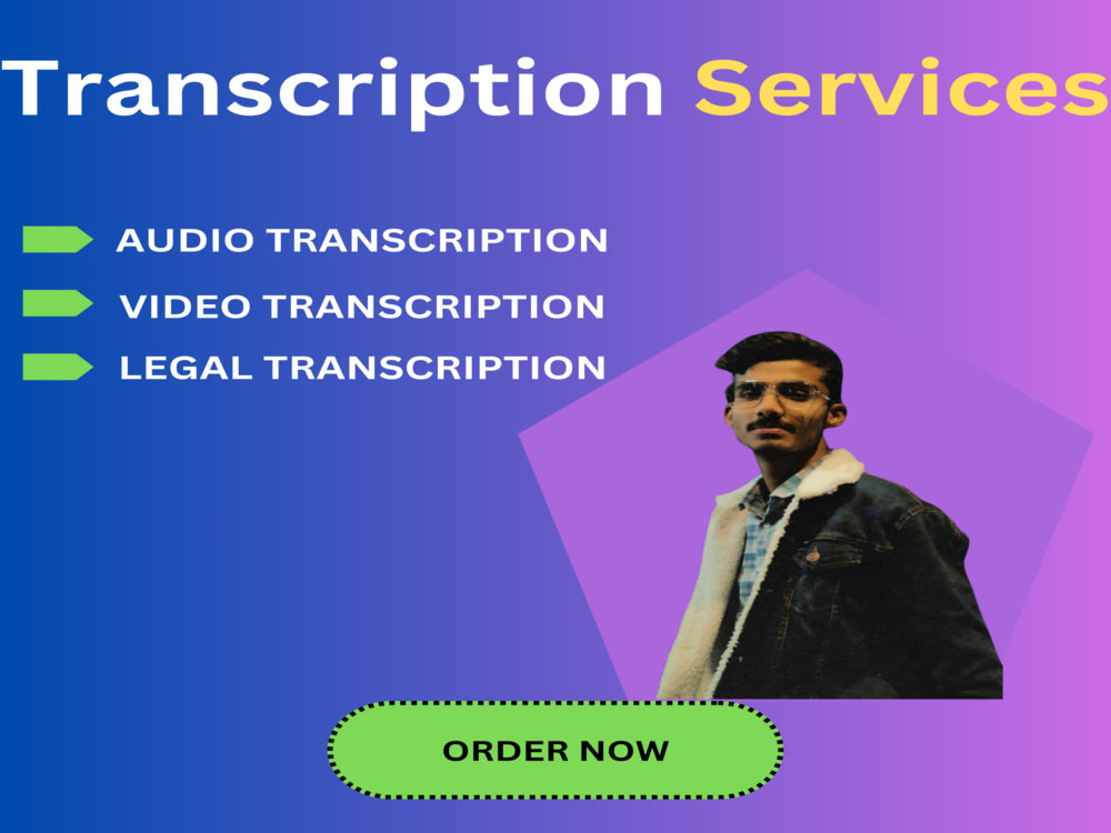 A transcriber for audio, video transcription services | Upwork