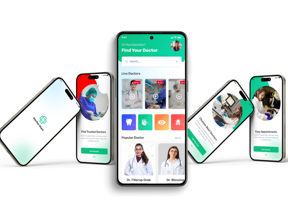 Custom Mobile App UI design concept for your Brand | Upwork