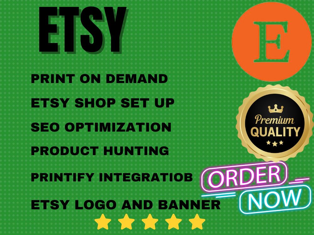 Full Etsy shop set up | Upwork