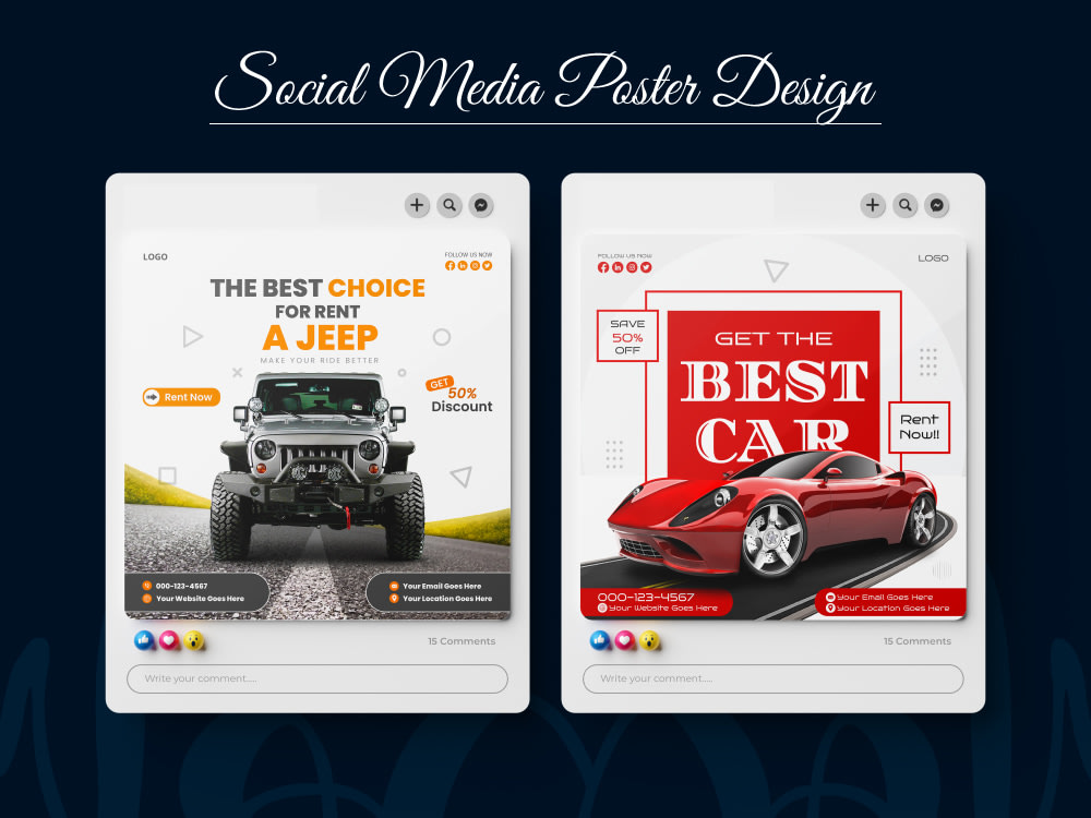 Facebook instagram poster marketing creative social media ads banner ...