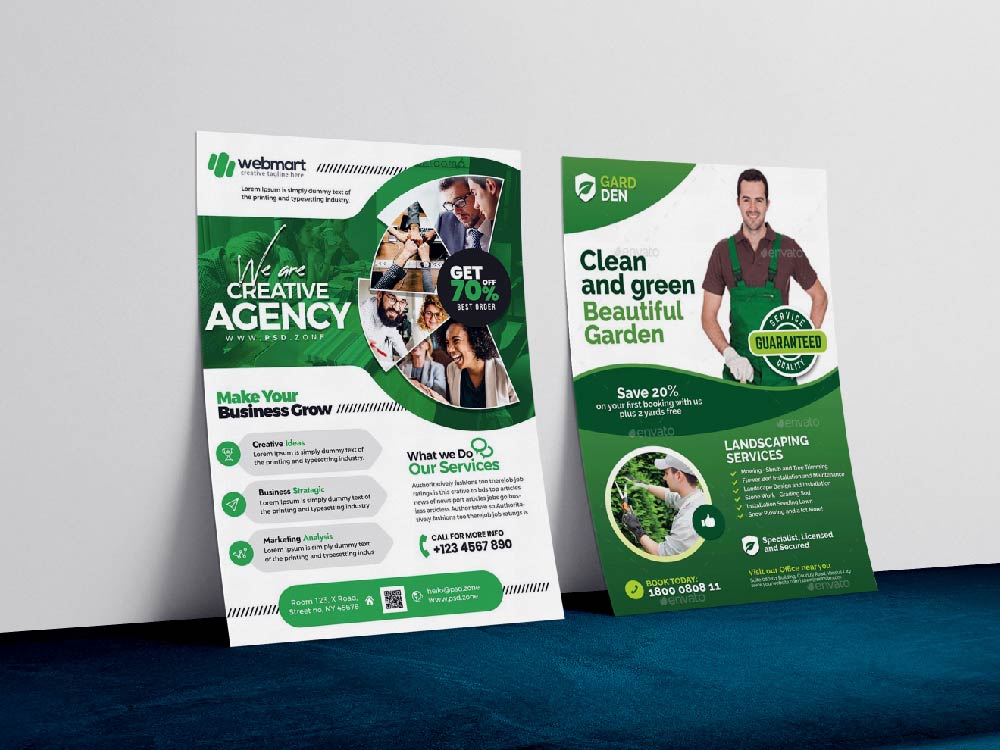 Fabulous flyer,postcard,booklet design | Upwork