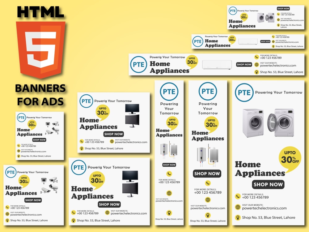 HTML5 Animated Banners for Ads to boost your sales. | Upwork