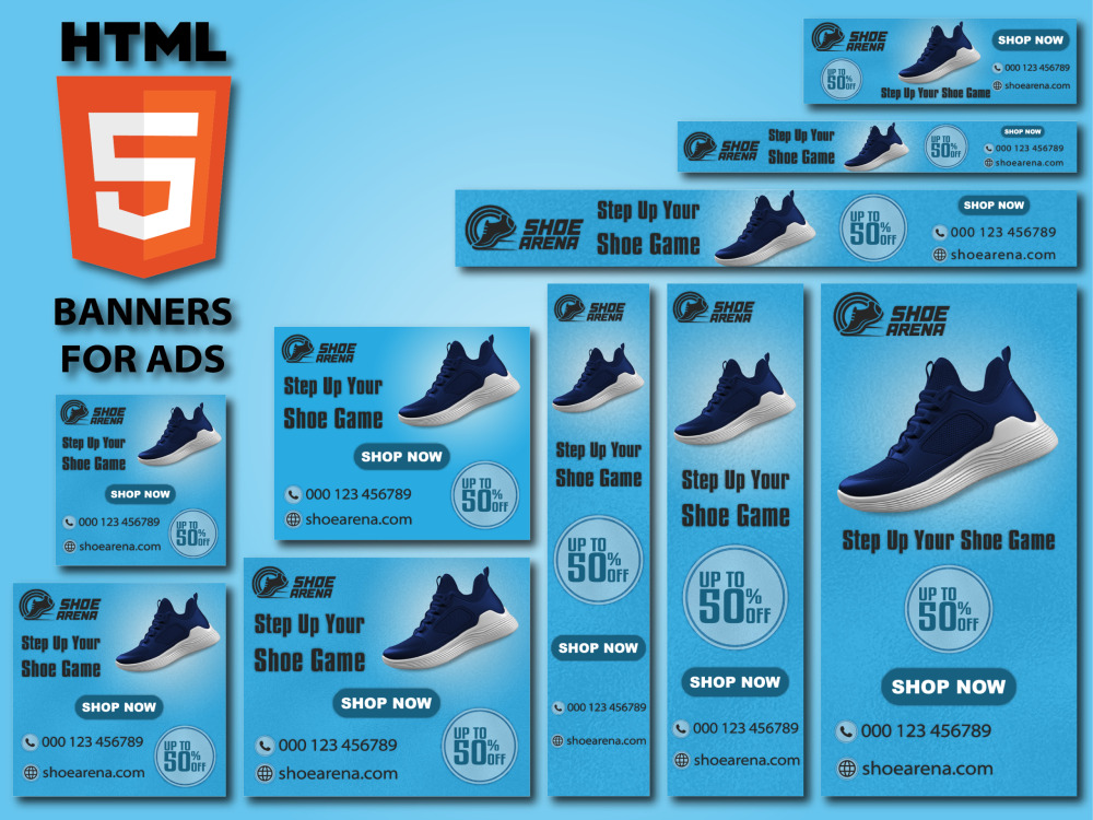 HTML5 Animated Banners for Ads to boost your sales. | Upwork