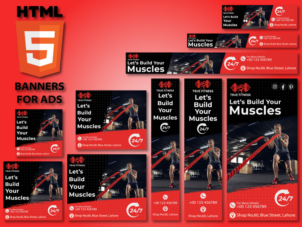 HTML5 Animated Banners for Ads to boost your sales. | Upwork