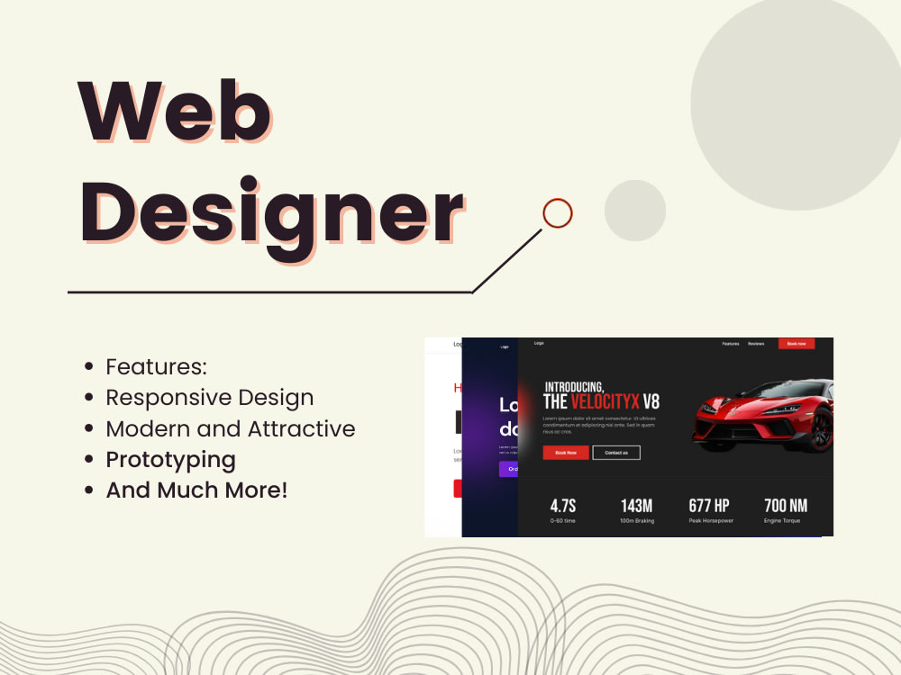 A Modern Web Design in Figma | Upwork