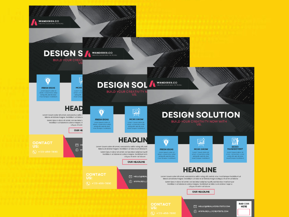 A fantastic flyer design in 8 hours | Upwork