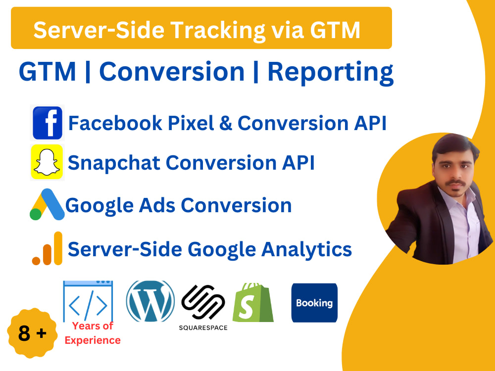 Facebook Conversion API, FB Pixel and Server Side GTM tracking STAPE IO | Upwork