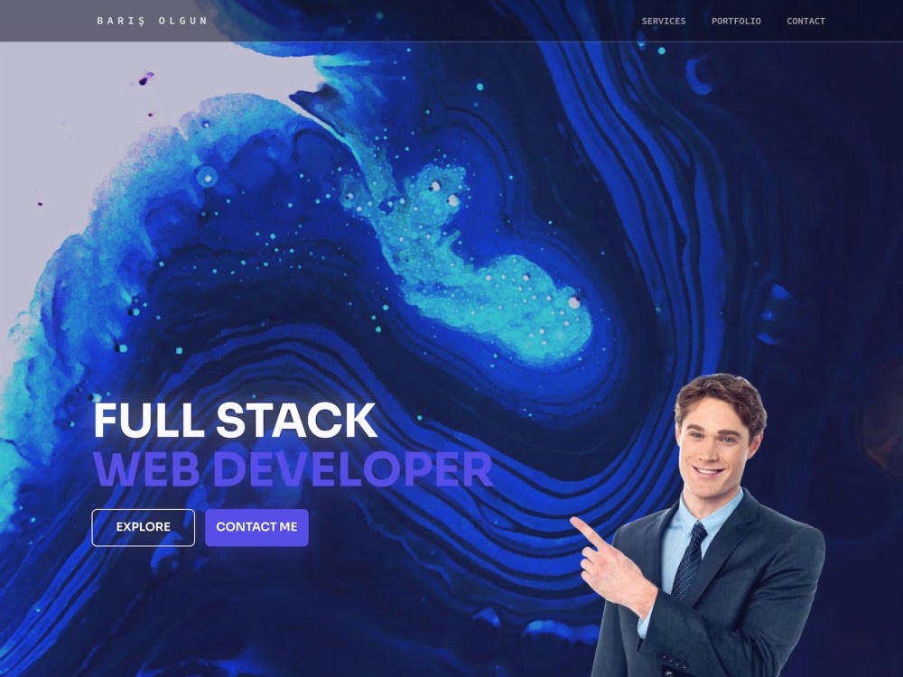 An impressive animated portfolio, showcasing your remarkable ...