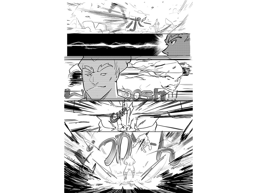 An industry standard comic page or storyboard | Upwork