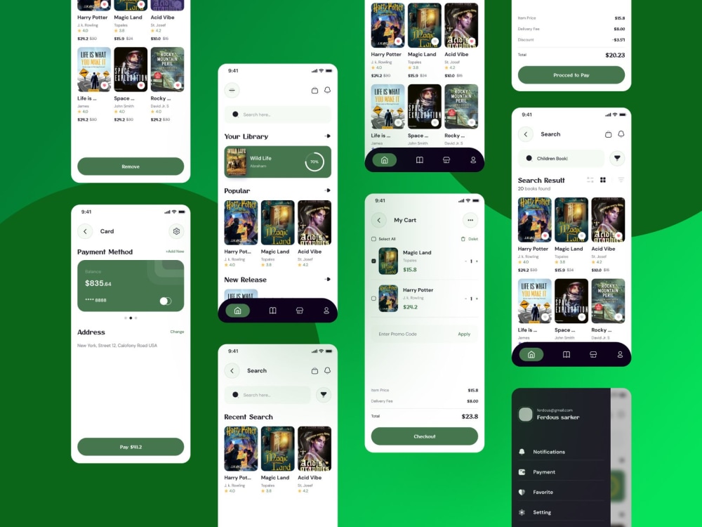 A Mobile app design, App UI design, UIUX design for android and ios ...