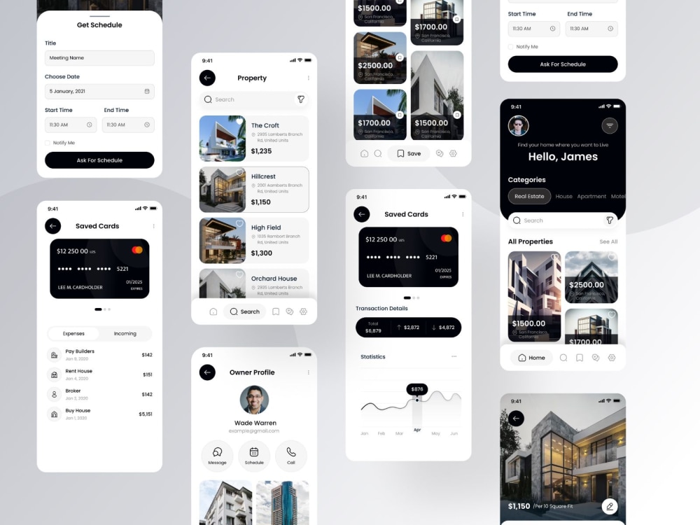 A Mobile app design, App UI design, UIUX design for android and ios ...
