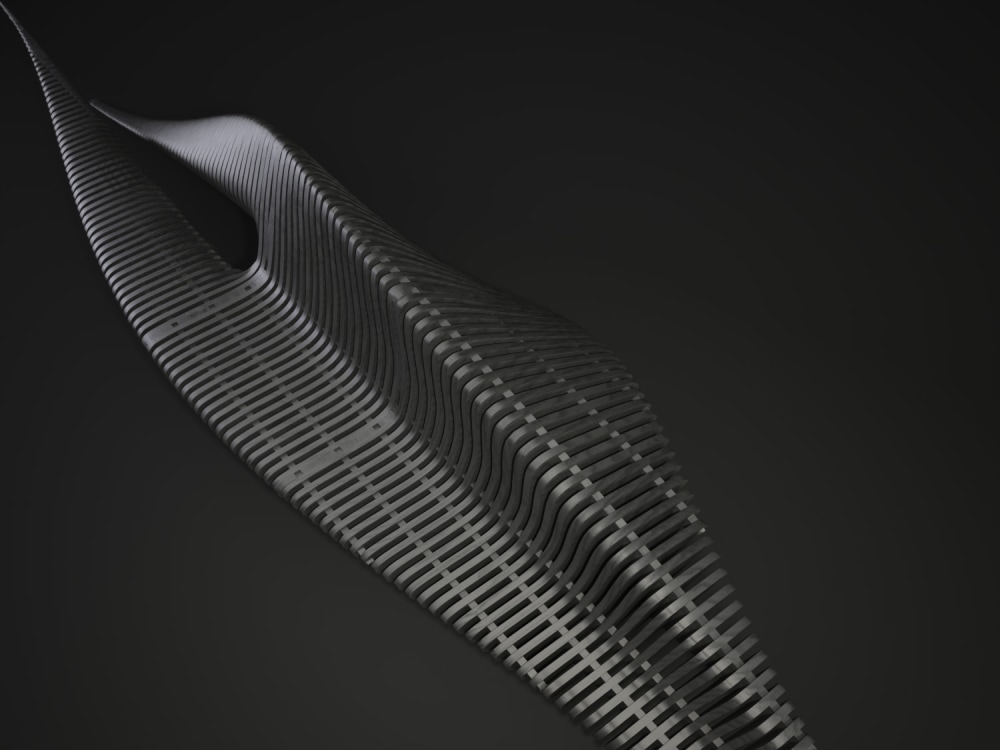 Parametric script made in Grasshopper3d | Upwork