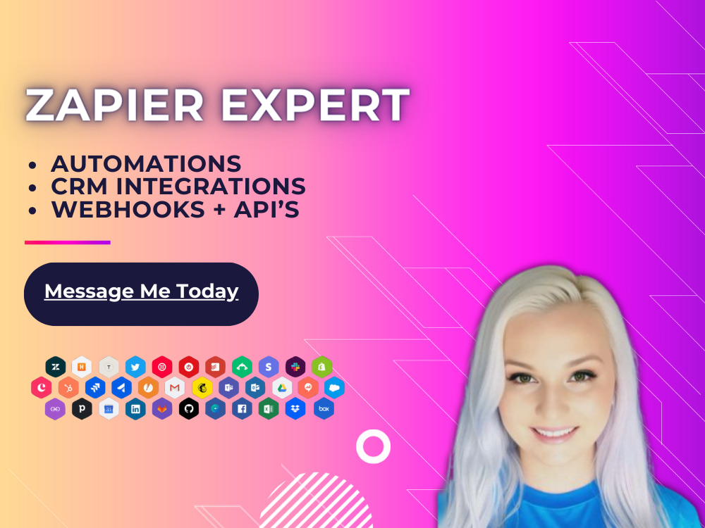 An expert Zapier integration setup | Upwork