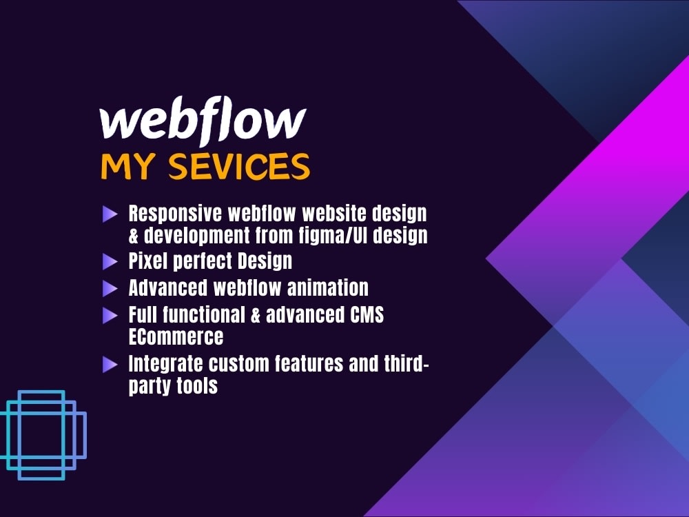 Design and develop webflow website from figma to webflow | Upwork