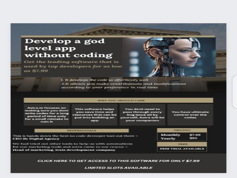 A Highly Converting Landing Page With Punchy Words And Outstanding ...