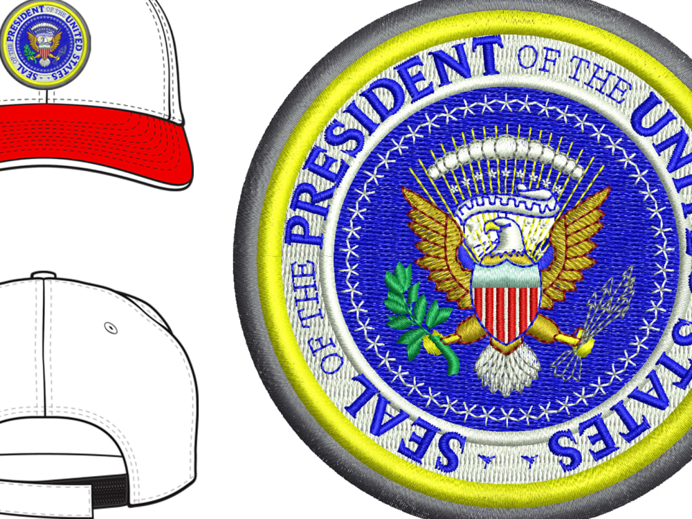 Embroidery Digitizer Wilcom Expert/Illustrator Vector/Hat cap Logo ...