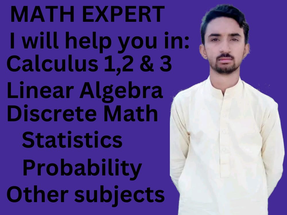 Help in linear algebra, calculus, Math tutor and trigonometry | Upwork