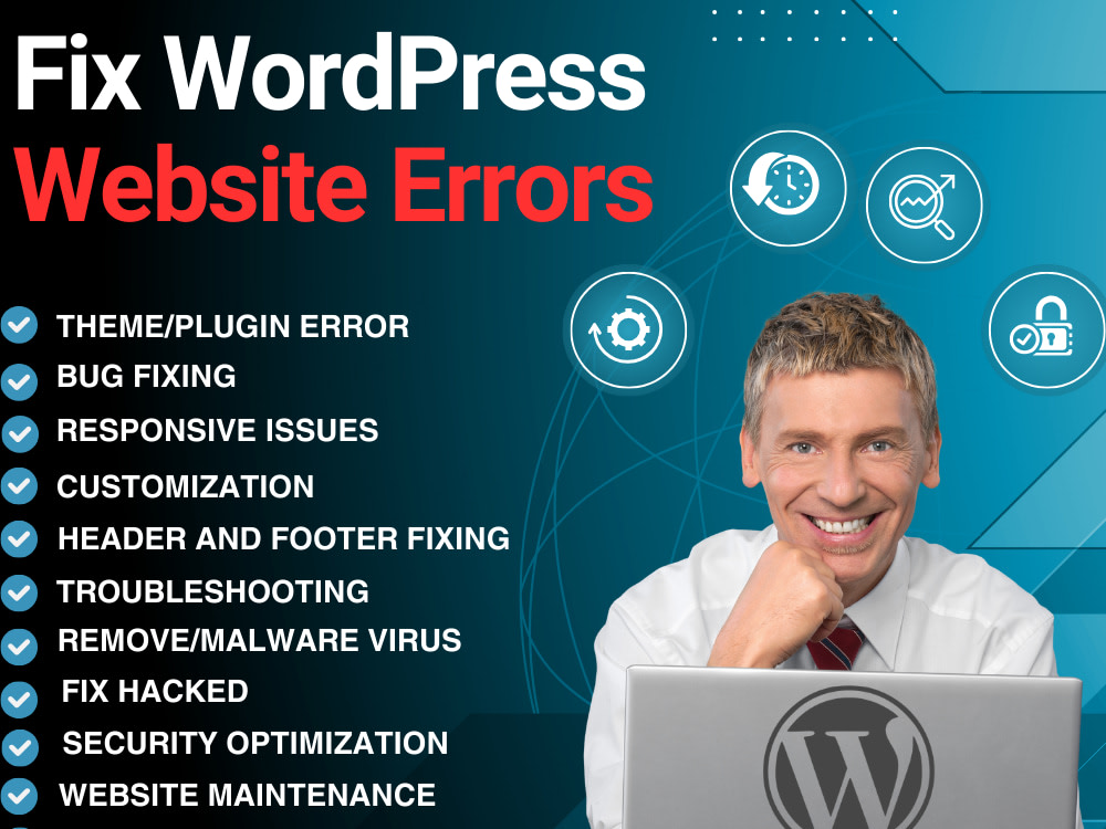 Complete WordPress Fixes | Virus/Malware Removal | Upwork