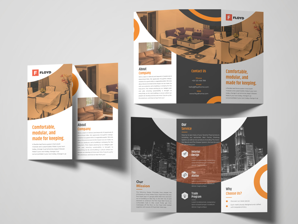 Business Flyer, Bifold & Trifold Brochure | Upwork