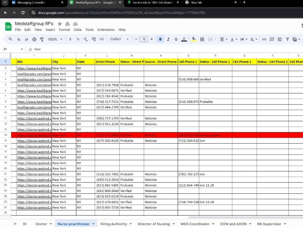 Database cleanup, data entry, copy paste,database management, etc | Upwork