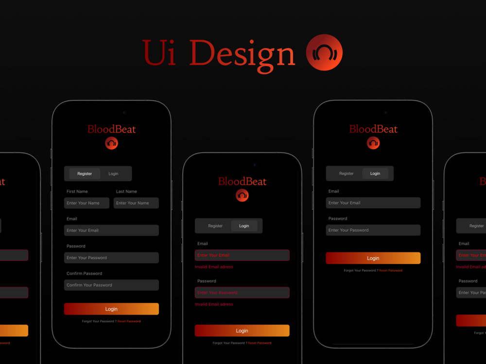 Meticulously crafted app UI/UX designs created in Figma. | Upwork