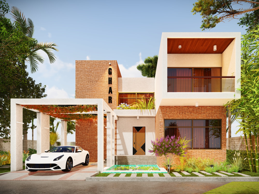 Realistic house 3d rendering | Upwork