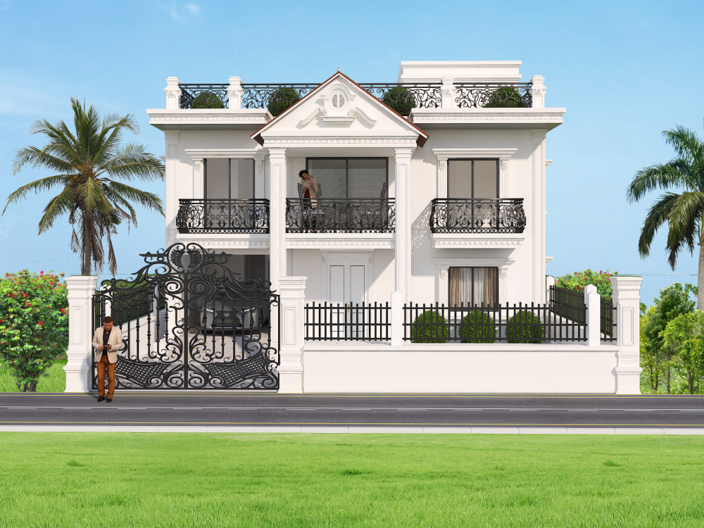 Realistic house 3d rendering | Upwork