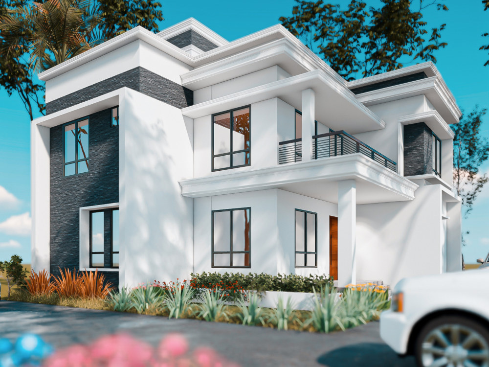 Realistic house 3d rendering | Upwork