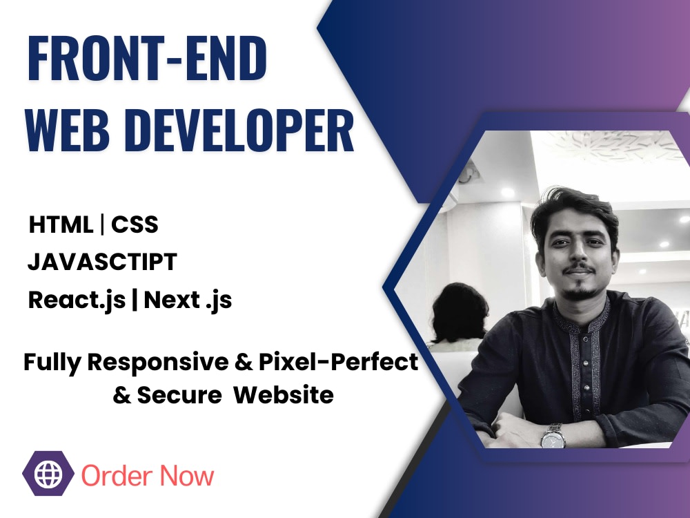A Front End Developer | Figma to HTML | React.JS Developer | Upwork